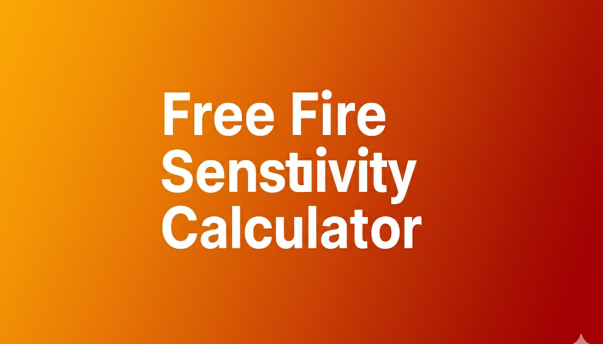 Free Fire Sensitivity Calculator - apkmedic.com